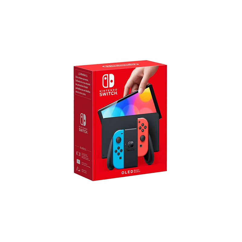 Nintendo Switch Console OLED Red/Blue | Techmarkit