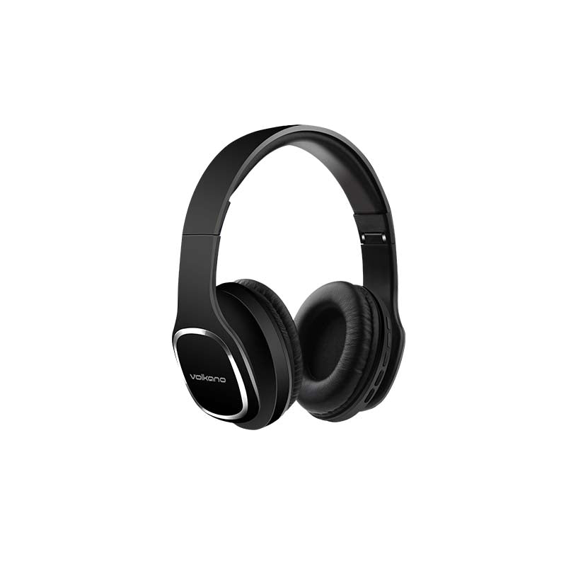 Volkano Phonic Series Bluetooth Headphones Black | Techmarkit